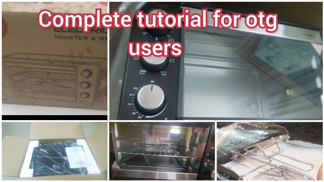 Unboxing pigeon 25 ltr otg/ Usage of otg / differences between oven and ...