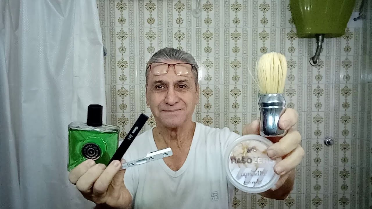 Shavette Focus slim AL R 28, Shark, Rasozero, Denim. - YouTube