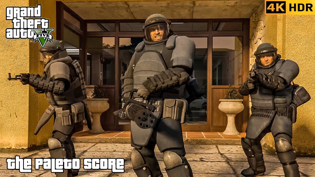 The Paleto Score | GTA V Enhanced | Walkthrough 4K 60ᶠᵖˢ HDR Gameplay ...
