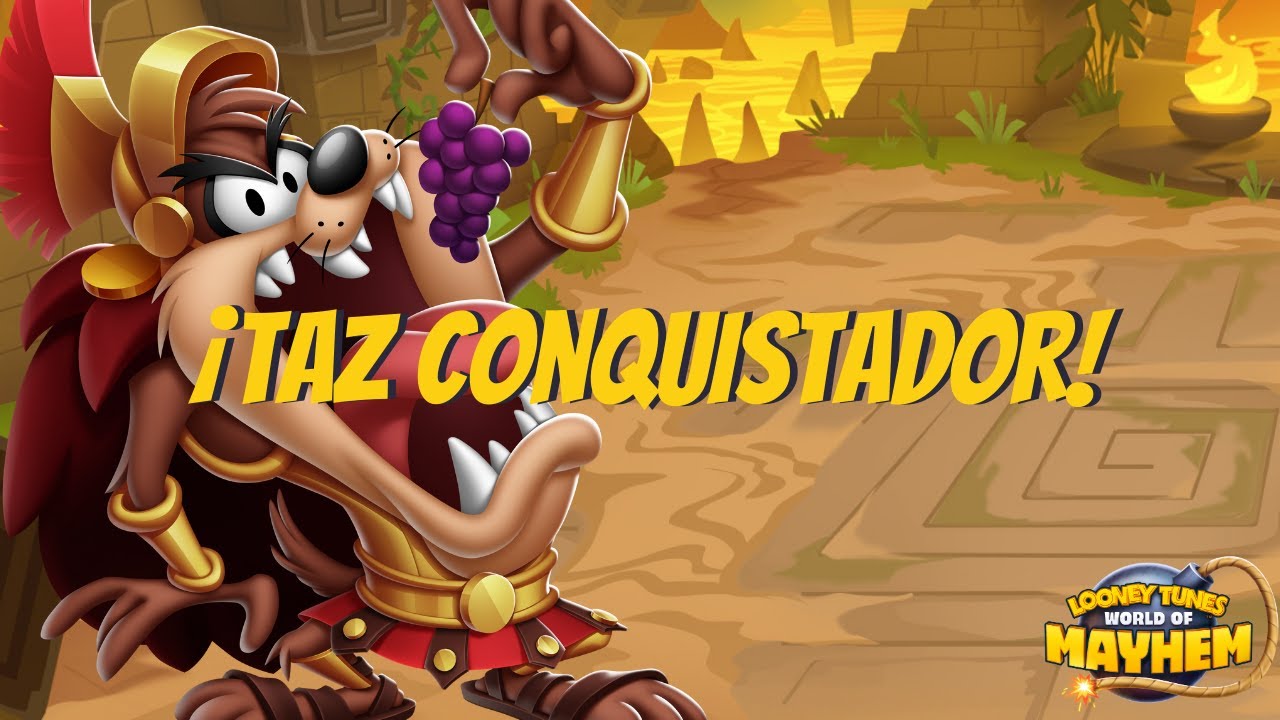 Taz Conquistador - Looney Tunes Un Mundo de Locos - YouTube