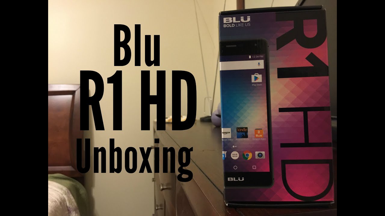 Blu R1 HD Unboxing - YouTube