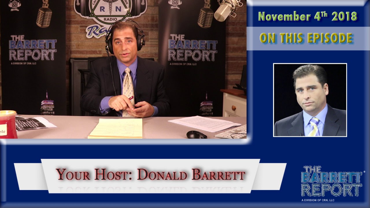 Tonight on The Barrett Report, hear The Donald Barrett Story, and ...
