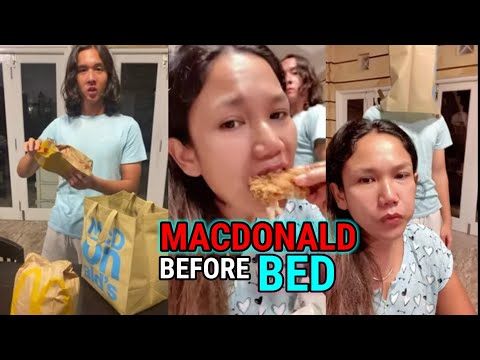 McDonald before bed 😜