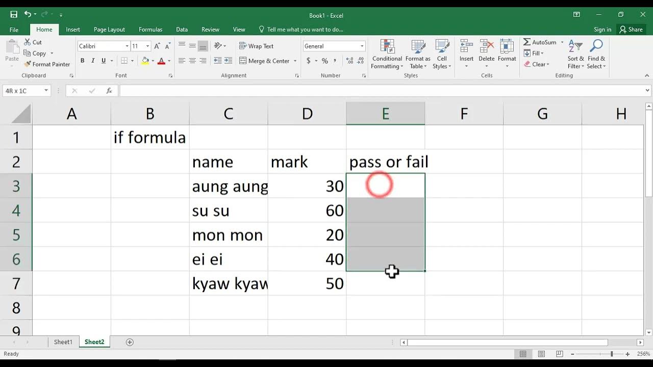 excel basic tutorial - YouTube