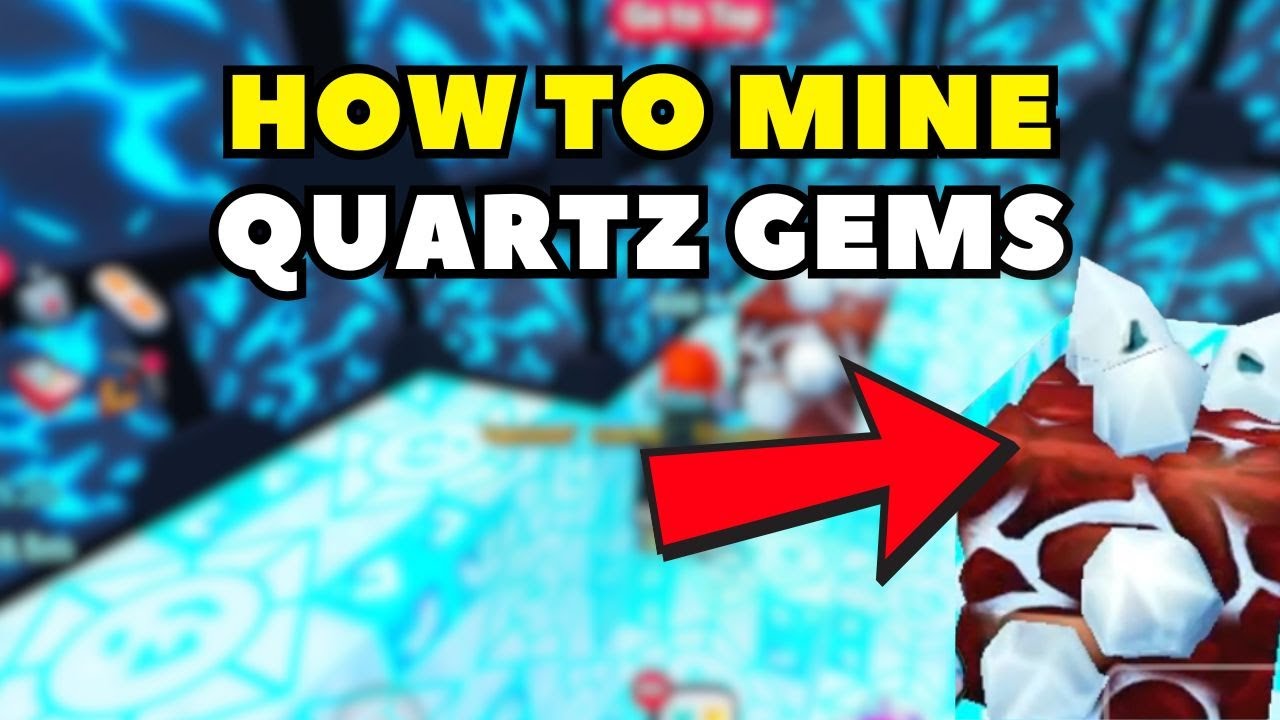 How to Mine Quartz Gems FAST as F2P in Pet Simulator 99 - YouTube