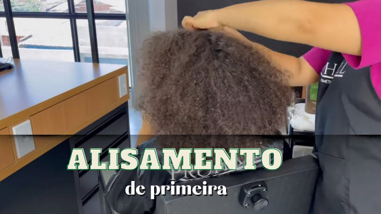 COMO ALISAR UM CABELO MUITO CACHEADO SEM USAR FORMOL LISO NATURAL DICA ...