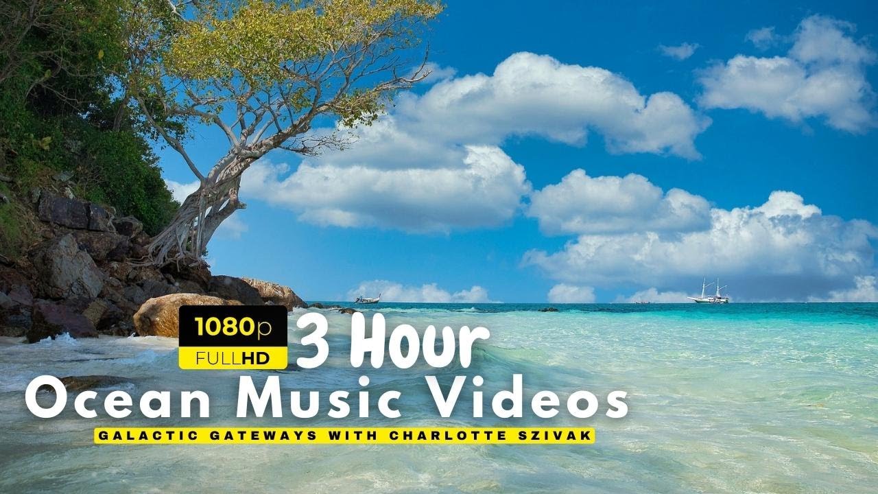Ocean Waves Relaxation Film - Peaceful Ocean Relaxing Music - Sea Beach ...