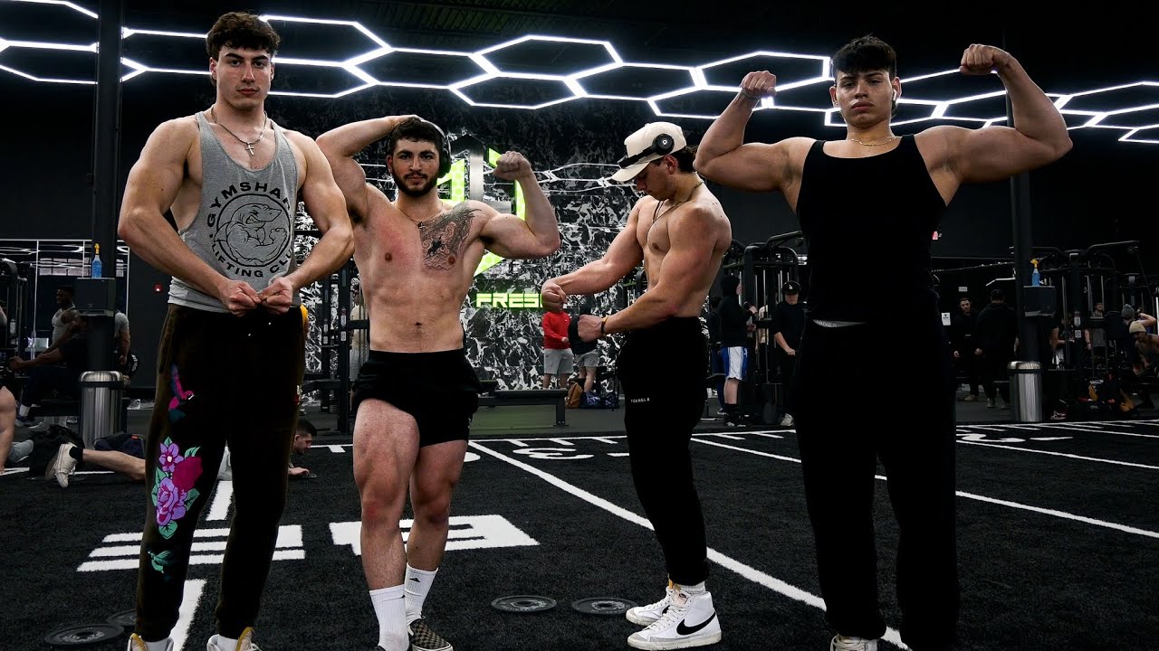 FUSION GYM VLOG // Anabolic Workout with The Boys - YouTube