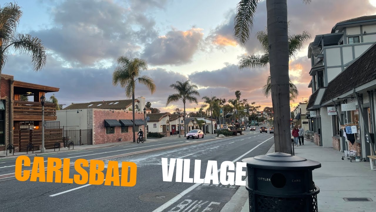 Exploring the Charm of Carlsbad Village: A Walking Tour - YouTube