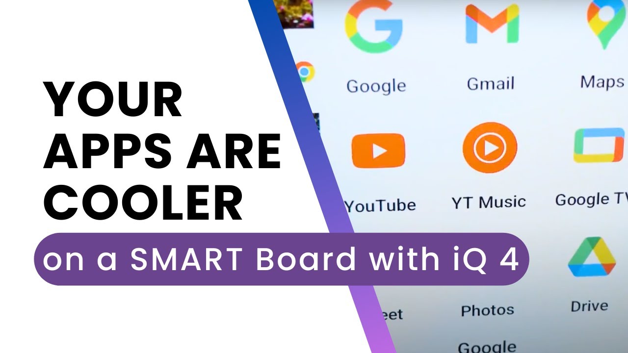 Your apps are cooler on the SMART Board - with iQ 4 - YouTube