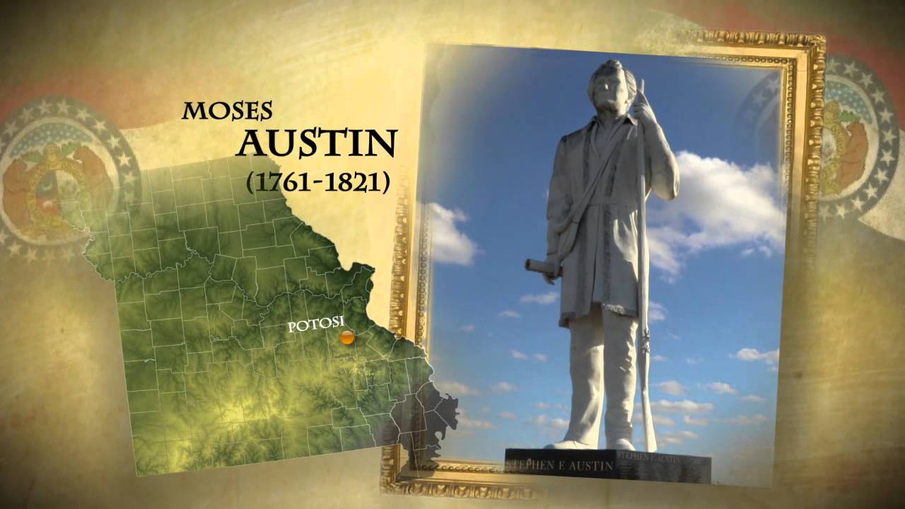 Historic Missourians: Moses Austin - YouTube
