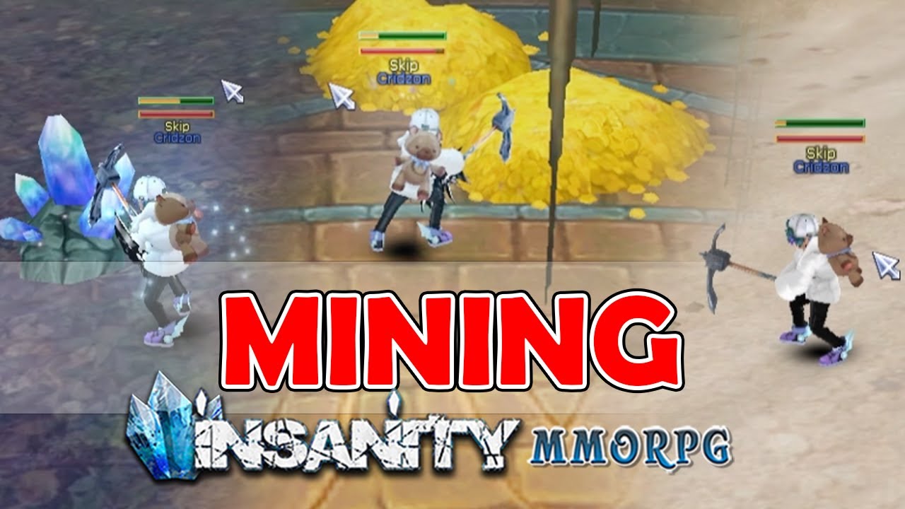 Mining Locations of Professions - INSANITY MMORPG FLYFF - YouTube