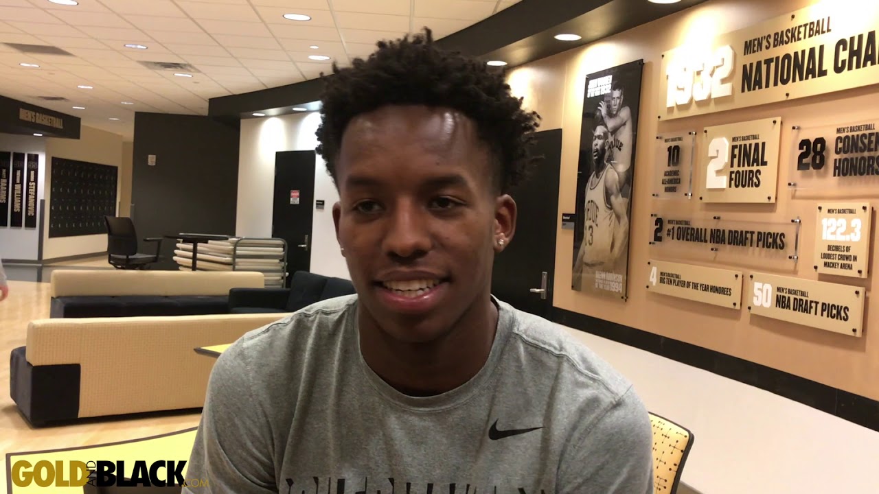 Purdue guard Eric Hunter - YouTube