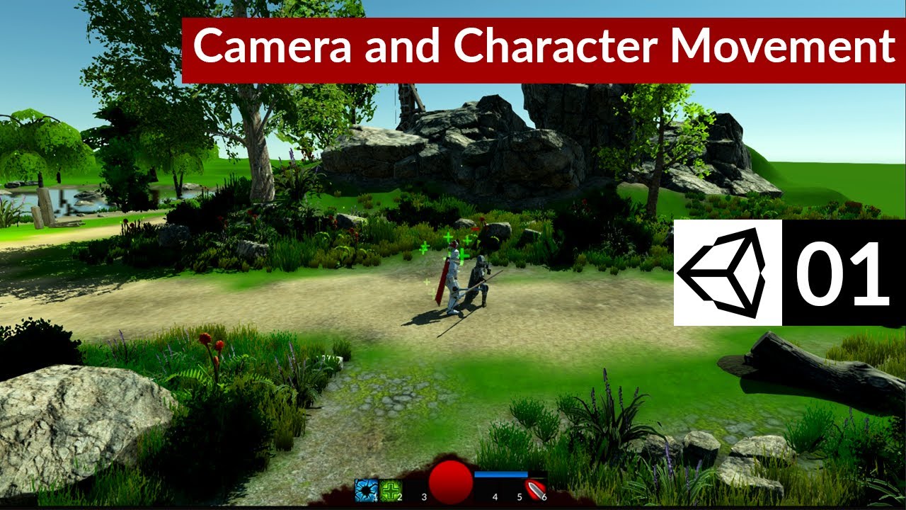 01 RPG Unity C# Course - Mouse Orbit Zoom and Character Movement ...