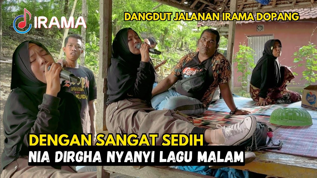Dengan Penghayatan Tinggi Nia Dirgha Menyanyikan Lagu Malam Bersama ...