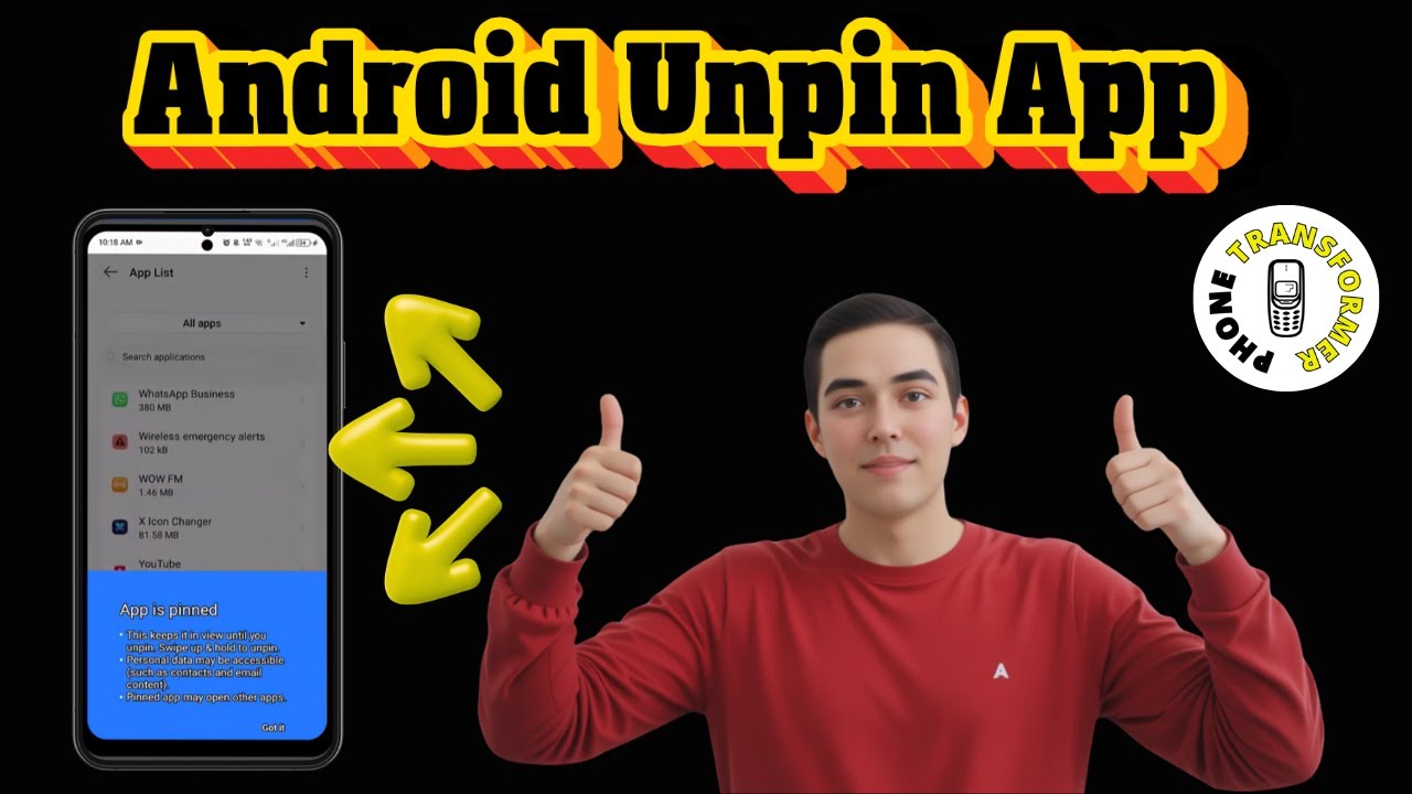 How To Unpin An App On Android | Quick & Easy Guide (2026) - YouTube