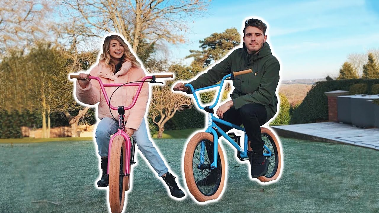 COUPLES CUSTOM BMX'S! [PB & Zoella] - YouTube