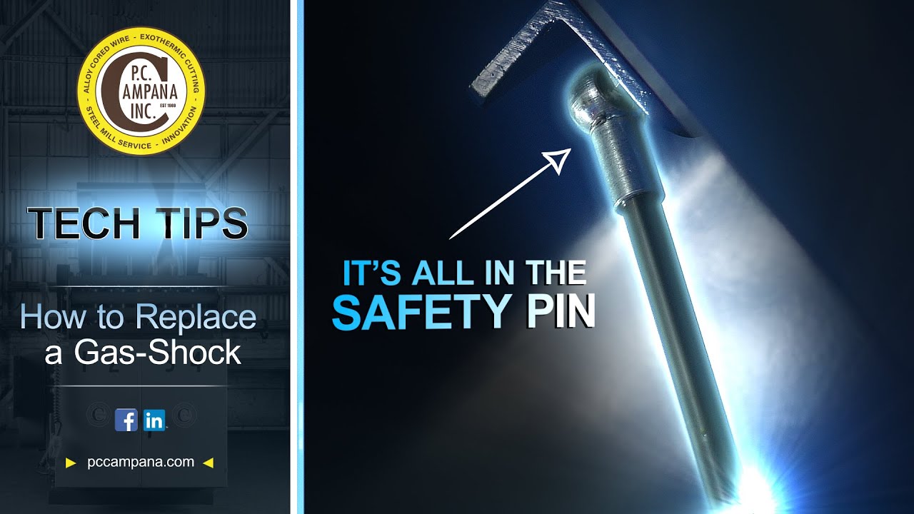 PC Campana - "Tech Tips" - How to Replace a Gas-Shock - YouTube