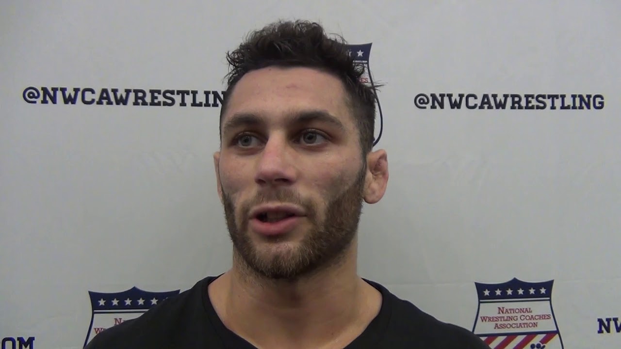 Nick Piccininni (Oklahoma State) after NWCA All-Star Classic win at 125 ...