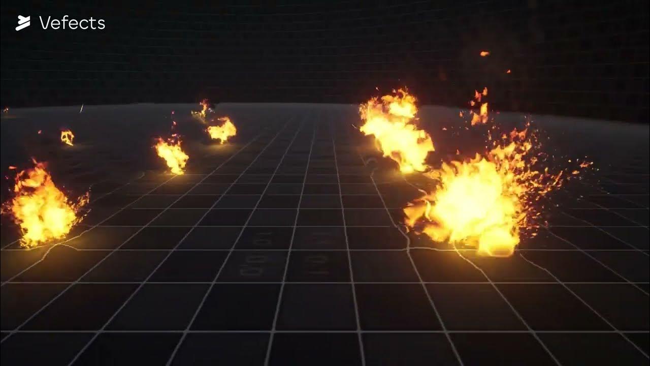 Vefects - Fire VFX - Overview - Unreal Engine - YouTube