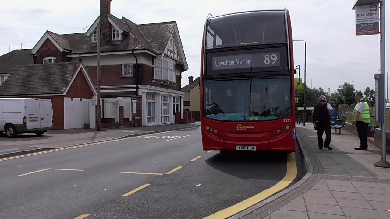 89 Full London Bus Route: Slade Green - Lewisham Station Go Ahead Part ...