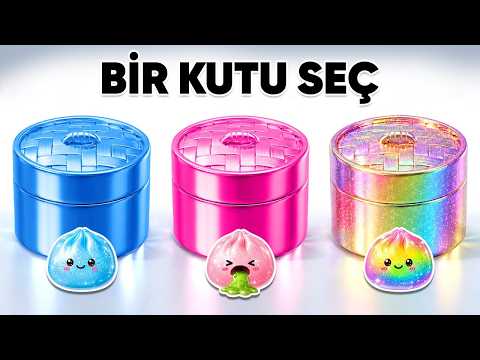 Hediyeni Seç...! 🎁 Squishy Dumpling Sürpriz Kutusu 🥳 Ne Kadar Şanslısın?
