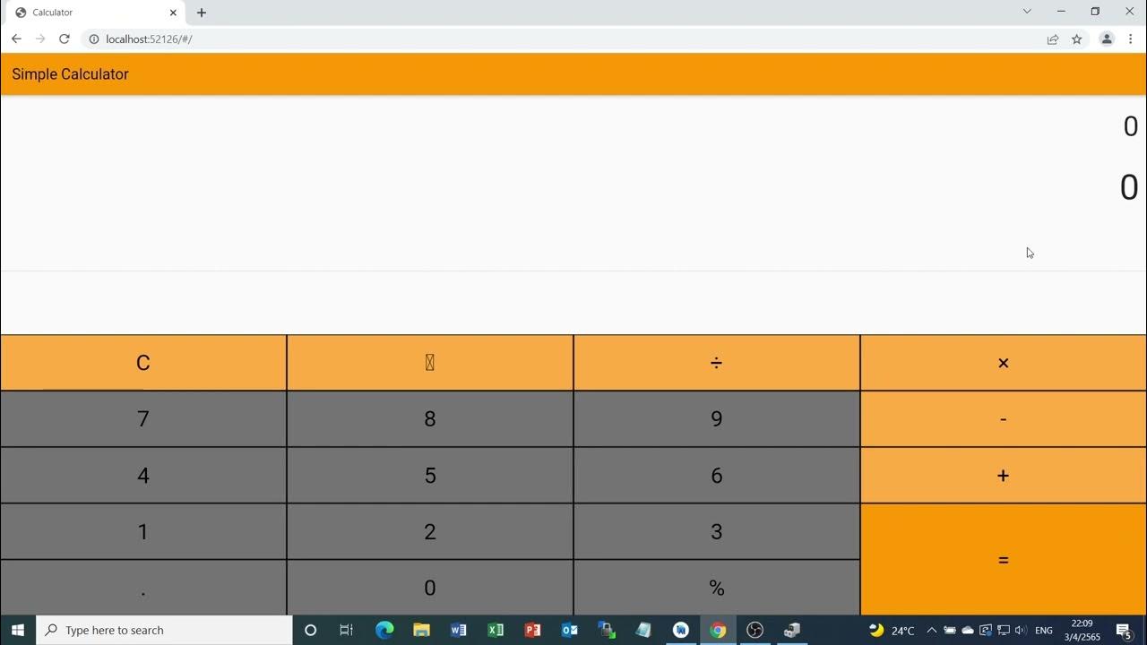 Flutter Simple Calculator - YouTube