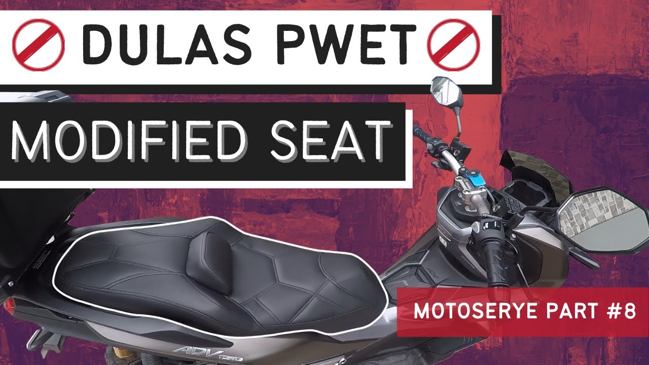 Honda ADV 150 Modified Seat Install | Swap sa Stock Seat + Cash - YouTube