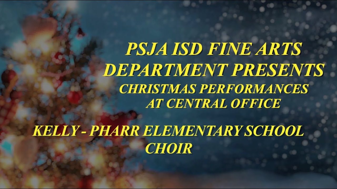 Kelly - Pharr Elementary Christmas Concert Performance - YouTube