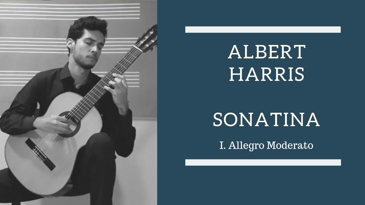 ALBERT HARRIS: Sonatina, I. Allegro Moderato - YouTube