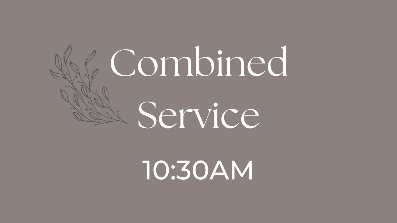 Combined Service - December 31, 2023 - YouTube