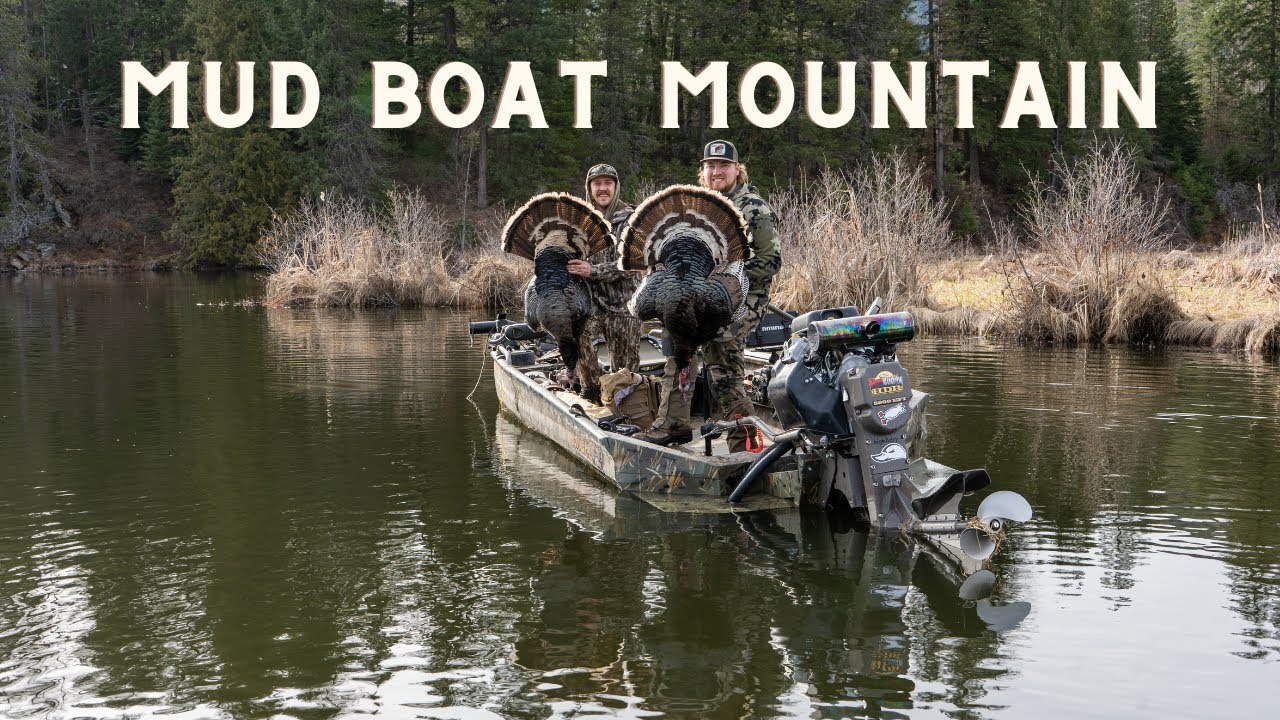 Mud Boat Mountain Turkeys- Idaho Turkey Hunt - YouTube