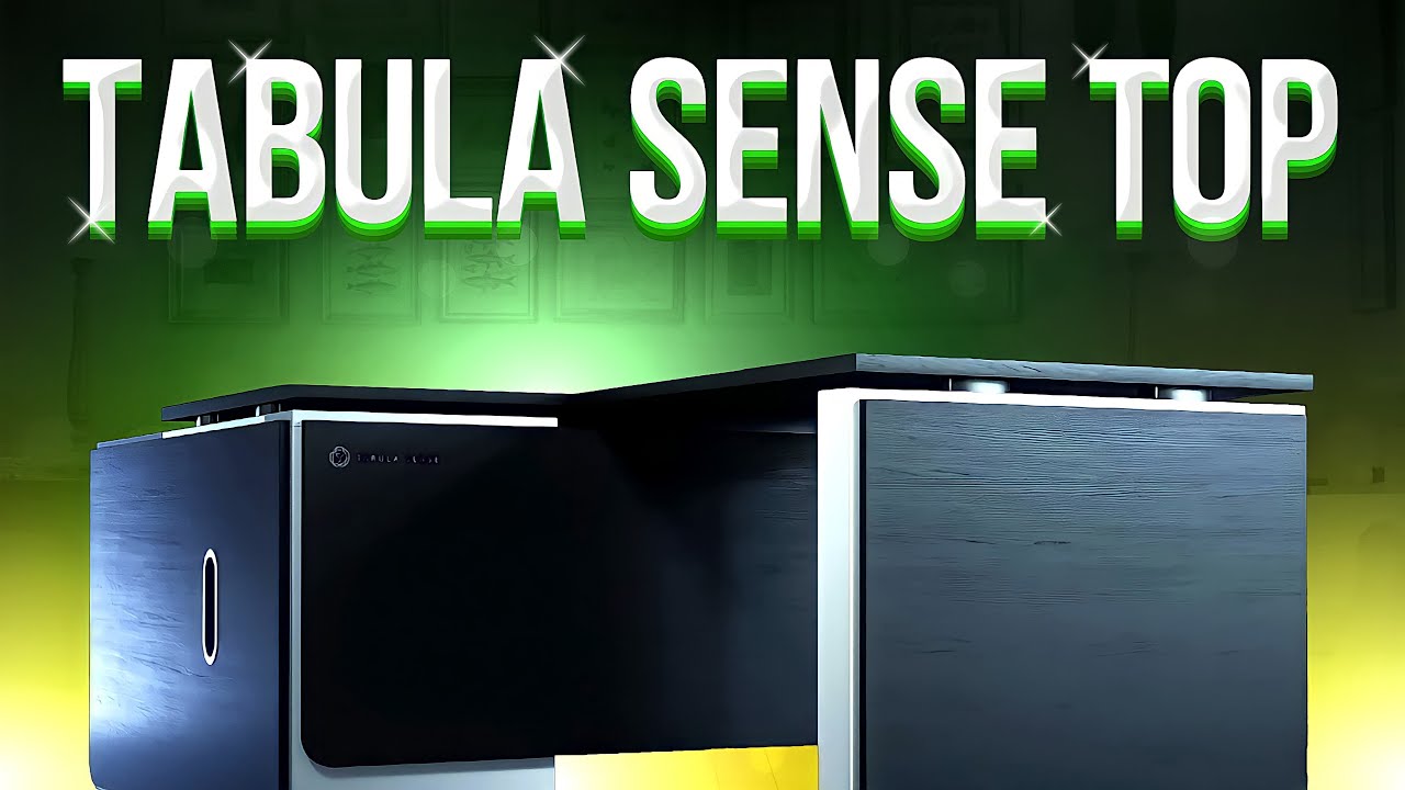 Умный стол руководителя TABULA SENSE TOP | Умная мебель для офиса - YouTube