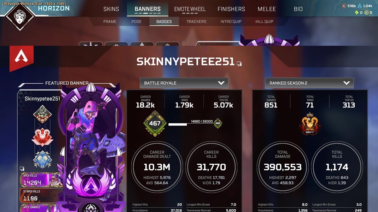 Season 2 Predator rank,4x animated master,s1 to s7bp,inverse Polarity ...