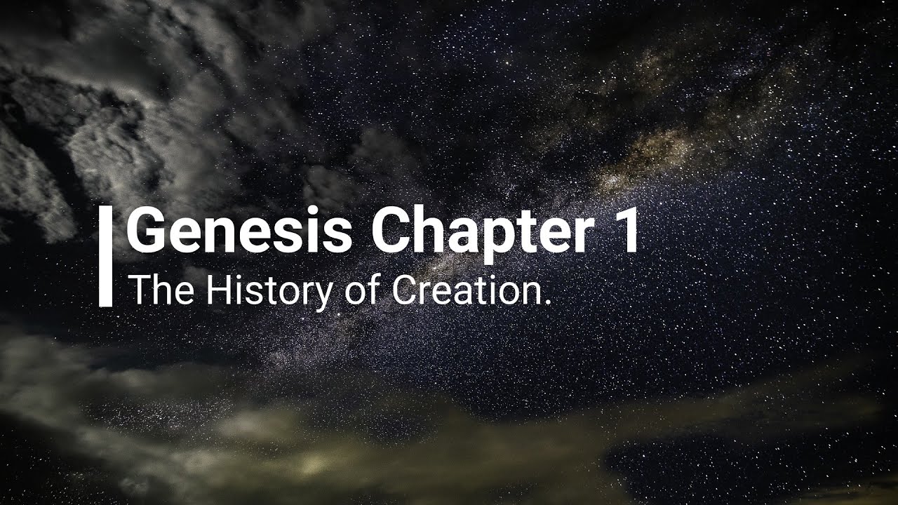 Genesis Chapter 1 | Inspirational Daily - YouTube