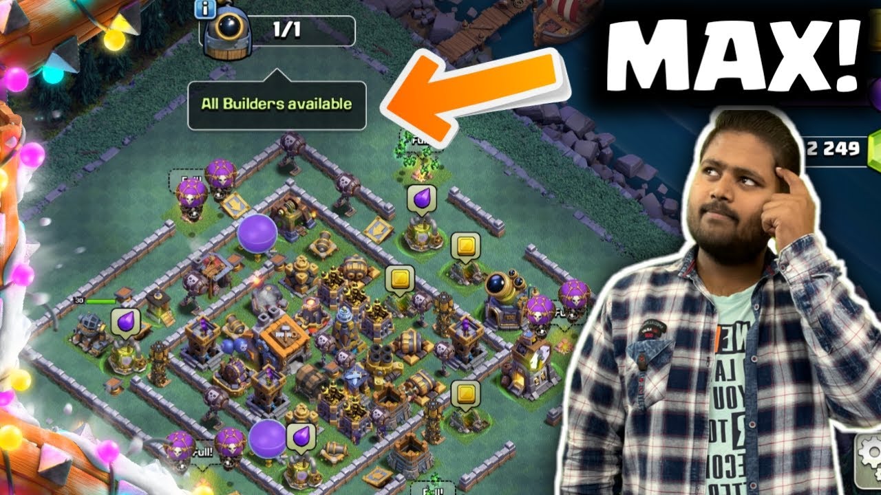 Builder Hall 9 Max ! How TO Become Pro in builder hall Clash of clans ...