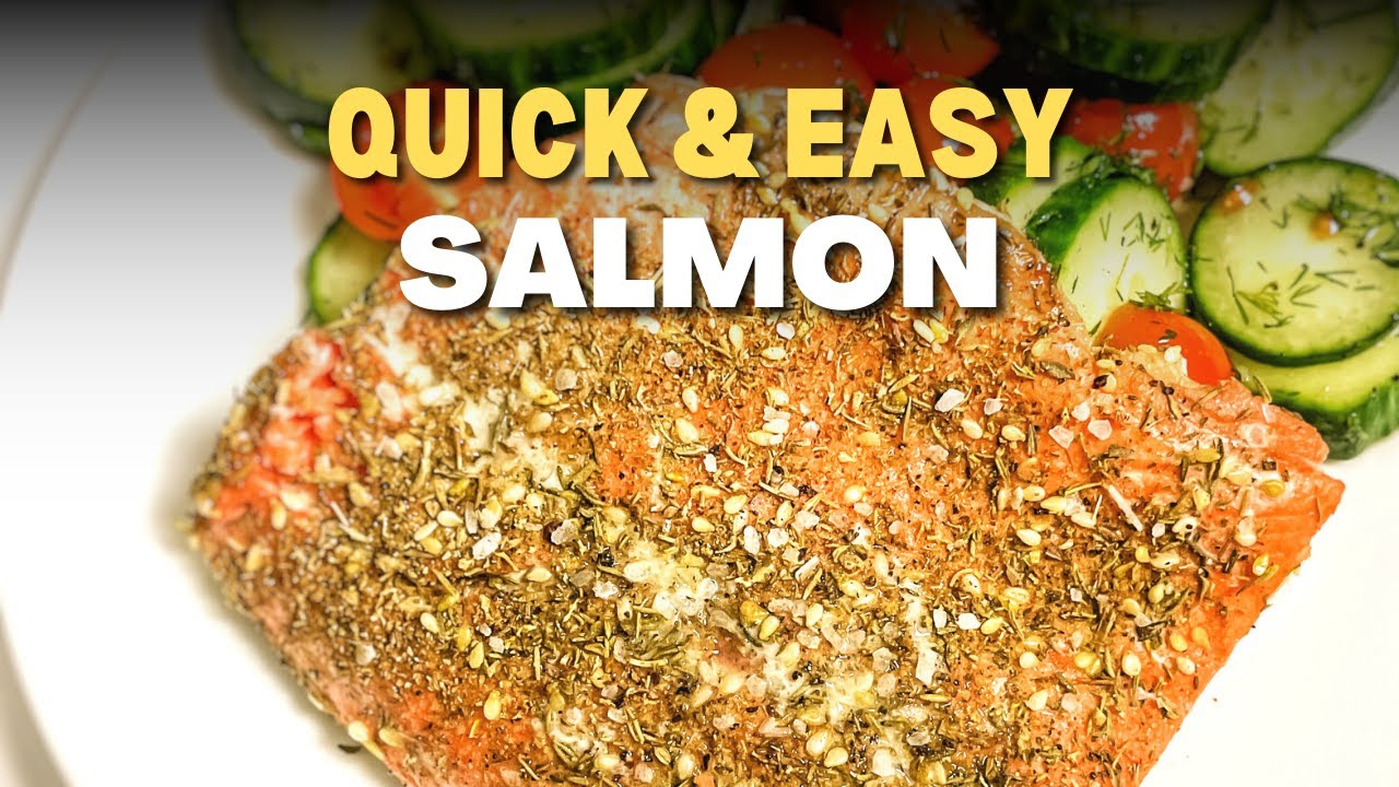 How to Cook a Middle Eastern Salmon Quick, Easy, and DELICIOUS! - YouTube