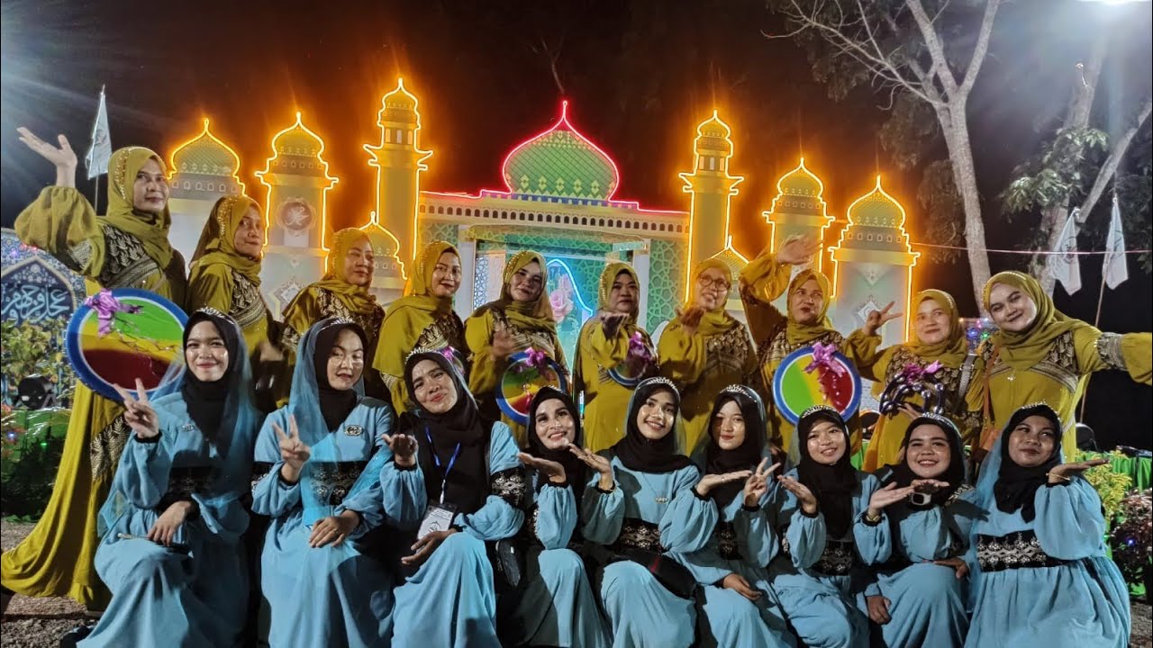 proses membuat Astaka MTQ biaya murah hasil megah - MTQ ke 10 Kelurahan ...