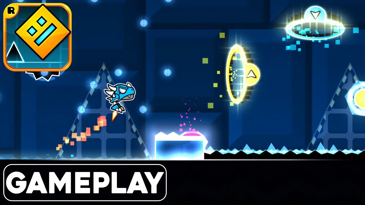 Rising - Geometry Dash - Gameplay (iOS / Android) - YouTube