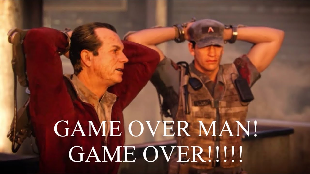 Bill Paxton’s GAME OVER MAN GAME OVER catchphrase references in Exo ...