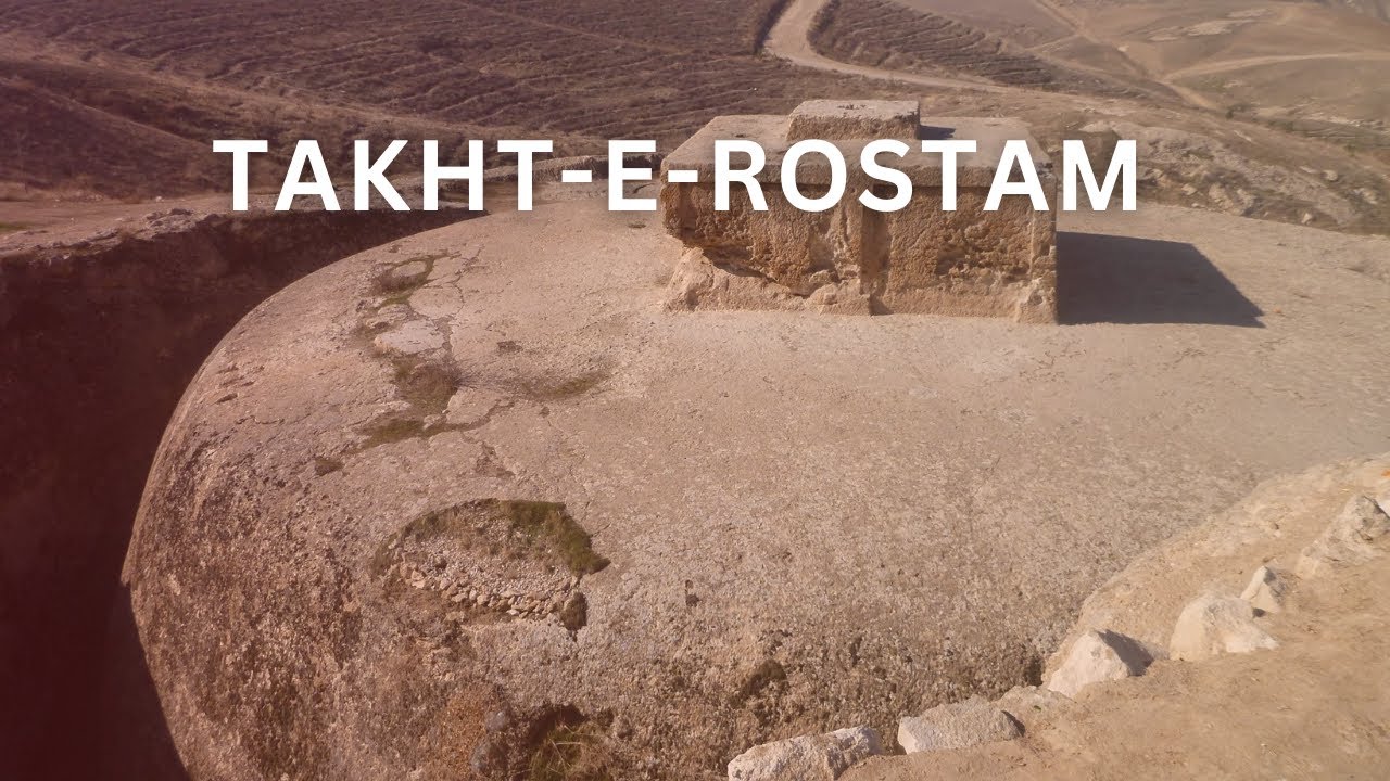Takht-E-Rostam| Samangan| Afghanistan|a strange stone carving of the ...