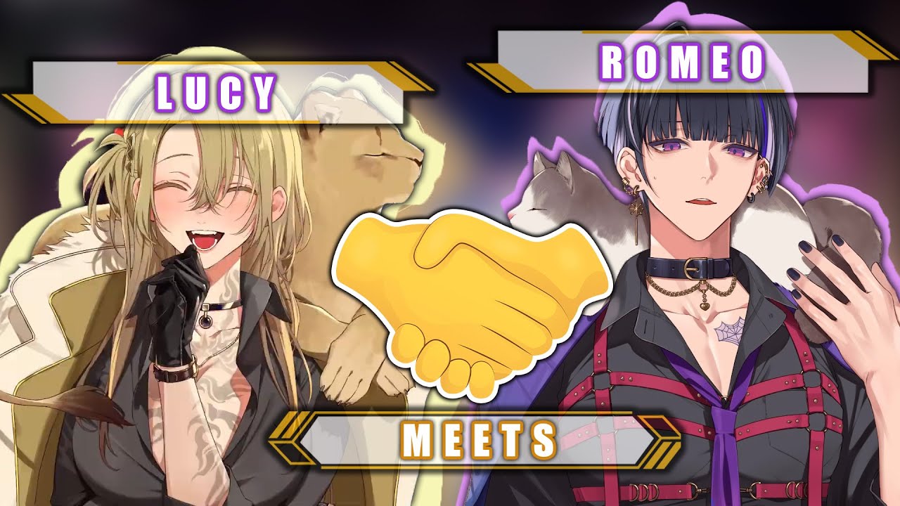 Lucy Kaneshiro meets Romeo Kyoran【NIJISANJI EN CLIP| Luca Kaneshiro ...