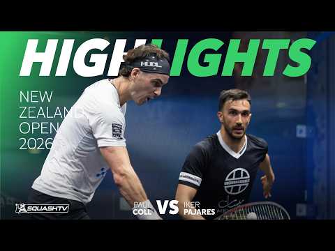 🇪🇸 Pajares v Coll 🇳🇿 | New Zealand Open 2026 | SEMI-FINAL HIGHLIGHTS
