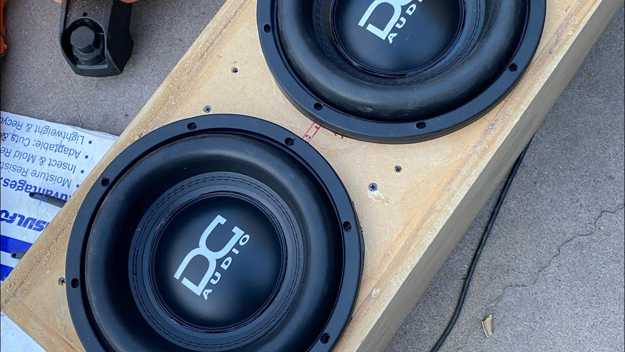 2 DC AUDIO LEVEL 4 10’s in a underseat box!!! BREAKING THEM IN!!!(I DO ...