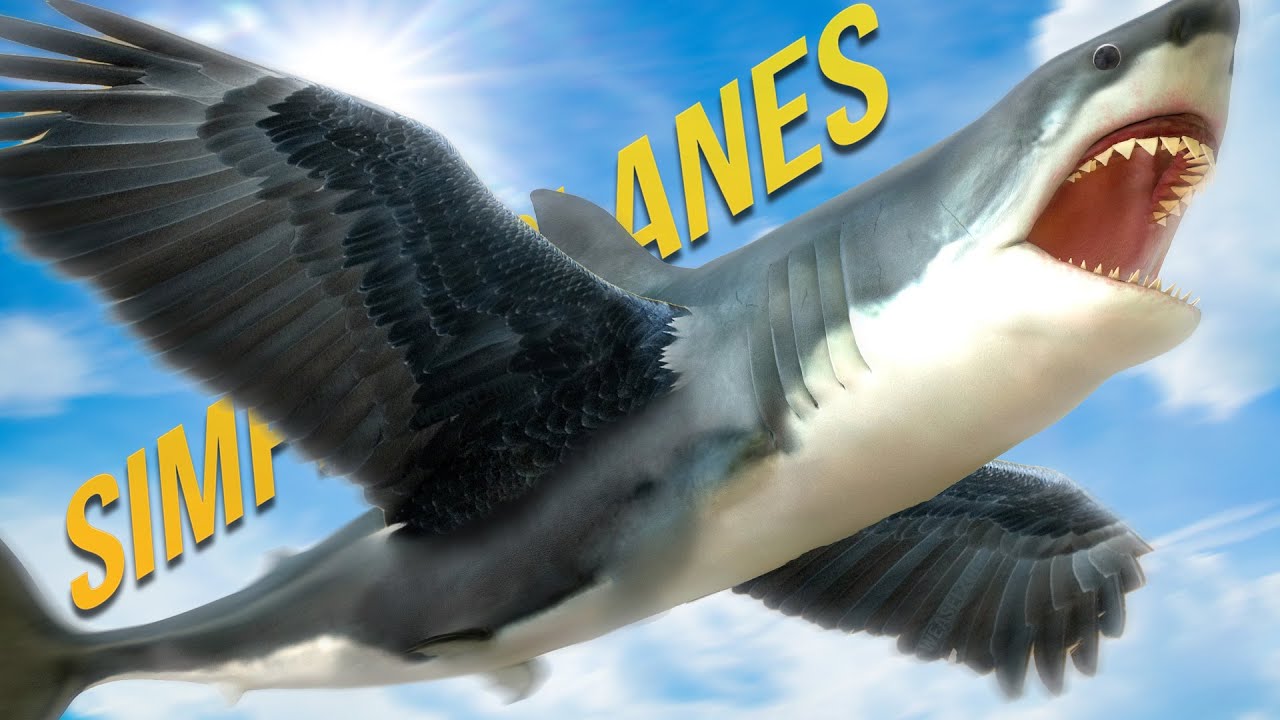 SimplePlanes - FLYING SHARK ★ Let's Play SimplePlanes (Simple Planes Gameplay) - YouTube
