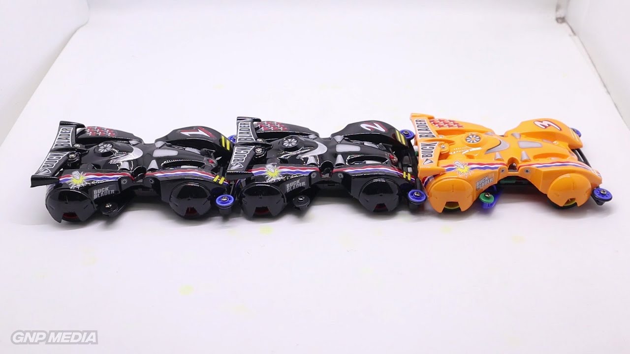 Buck Blader Number 3 - Buck Blader Clear Body Set - Tamiya Spray Paint ...