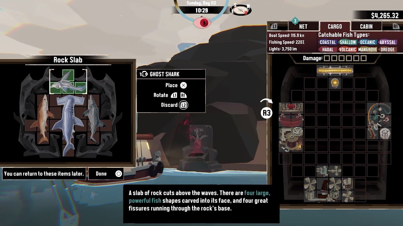 Dredge: Part 11 - Stellar Basin Rock Slab/Ancient Shrine - YouTube