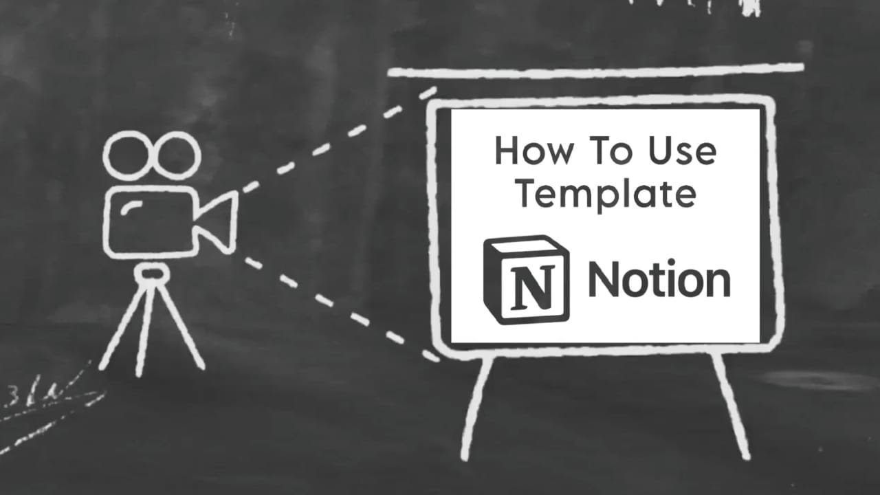 BAGAIMANA CARA MEMAKAI TEMPLATE NOTION?! - YouTube