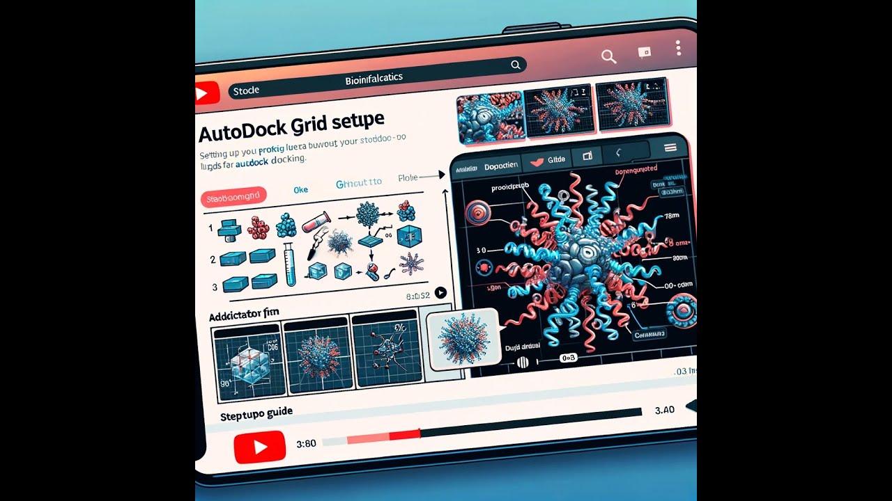 Configuring Grid Parameters and Defining Grid Box for Protein-Ligand ...
