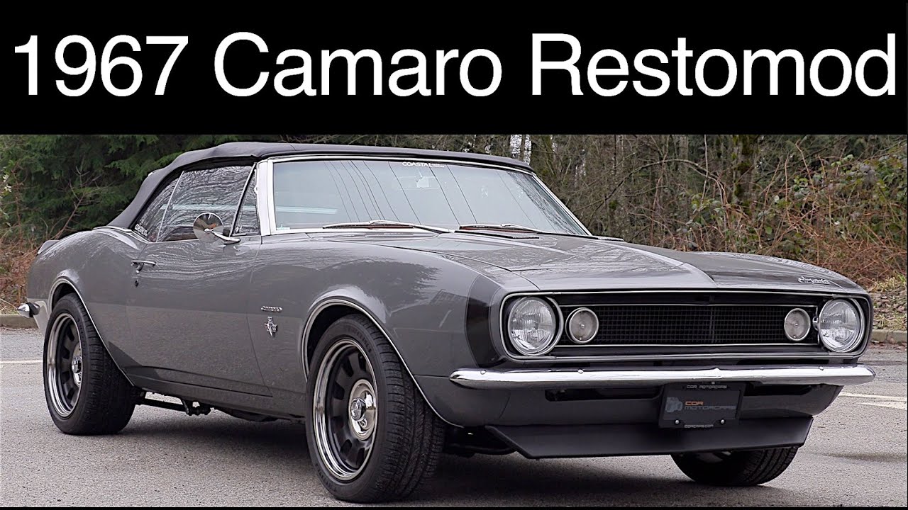 1967 Camaro convertible restomod. - YouTube